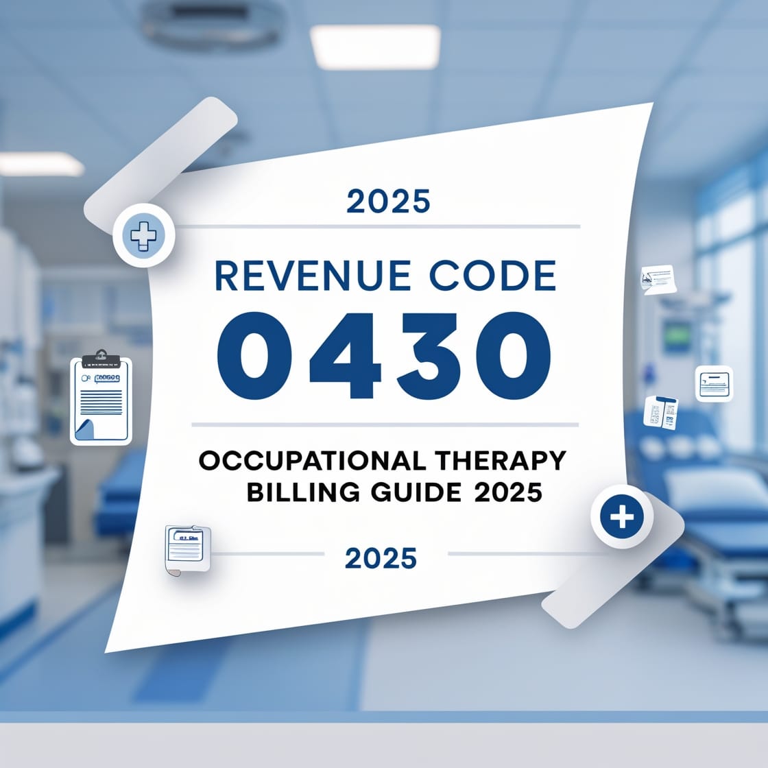 Occupational Therapy CPT Codes & Revenue Code 0430 for 2025: Billing ...